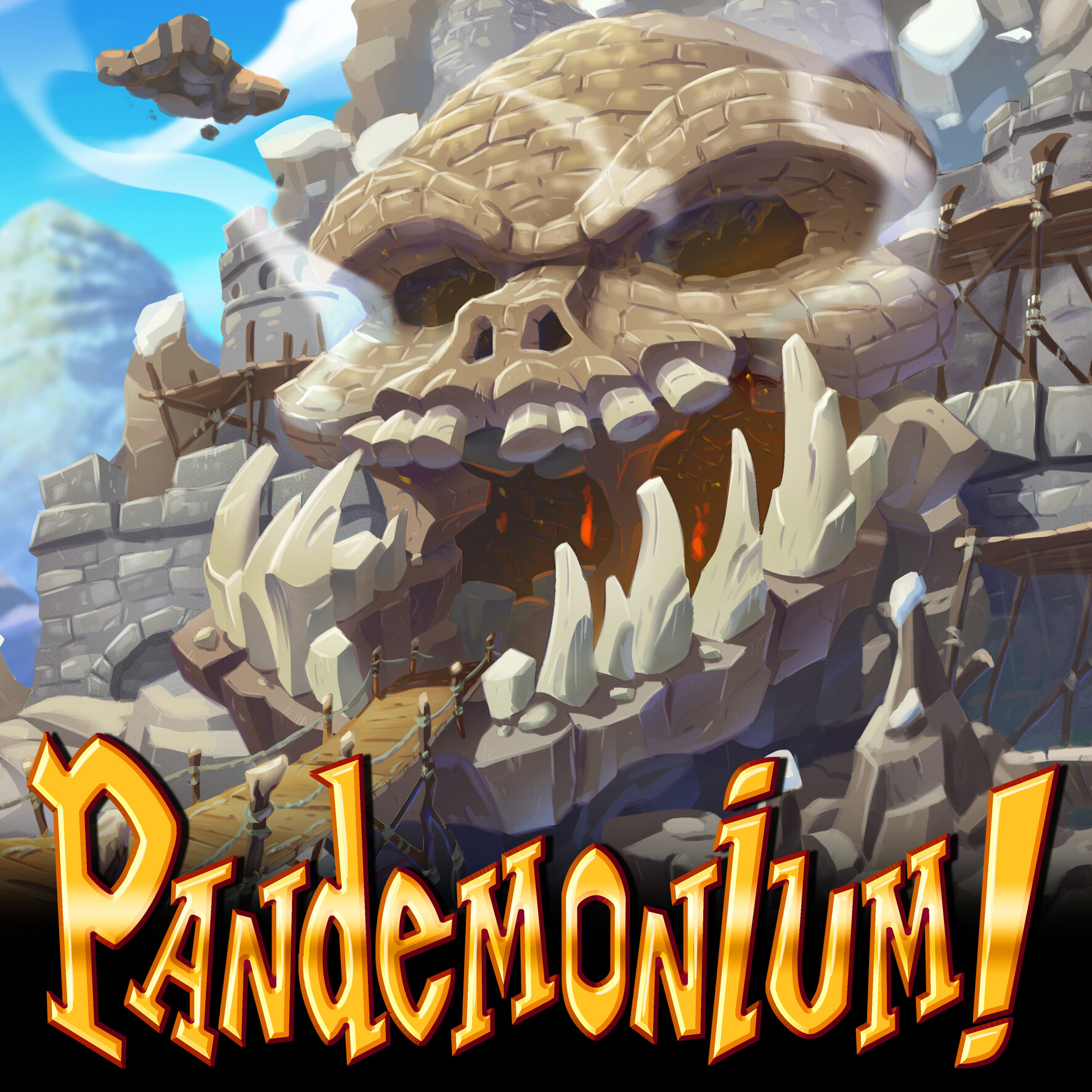 ArtStation - Skull fortress - environment explorations