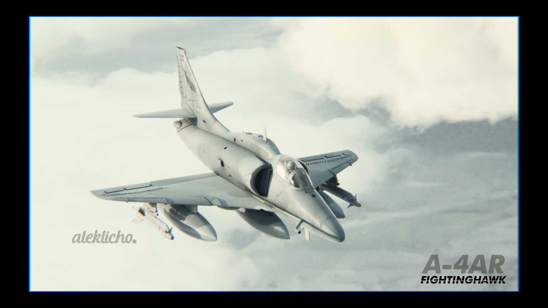 ArtStation - A-4AR Fightinghawk Animation