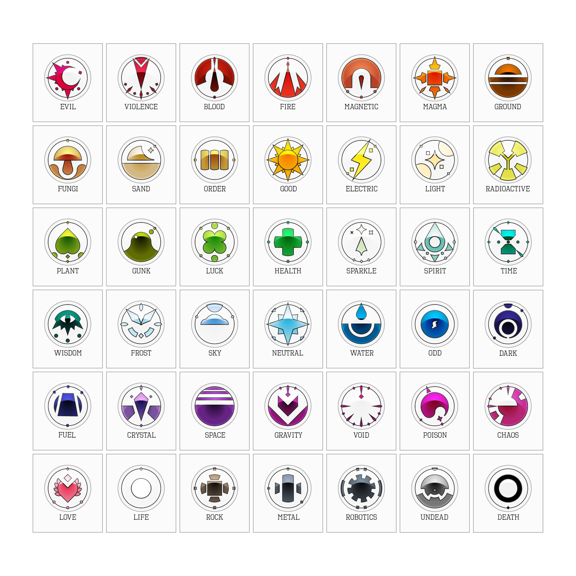 ArtStation - 42 Vector Symbols