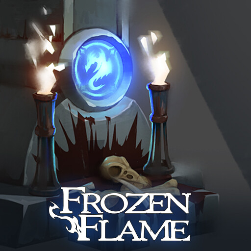 ArtStation - Frozen Flame - Props 1