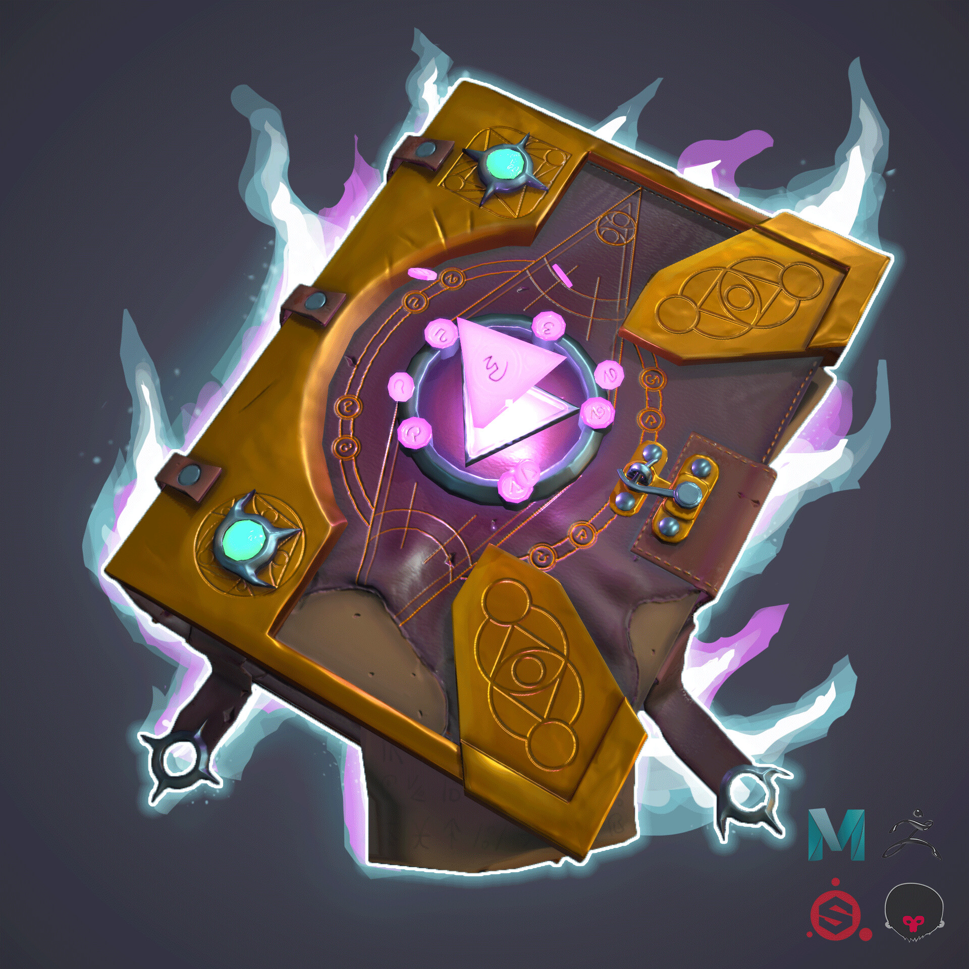 ArtStation - Arcanist's Spellbook