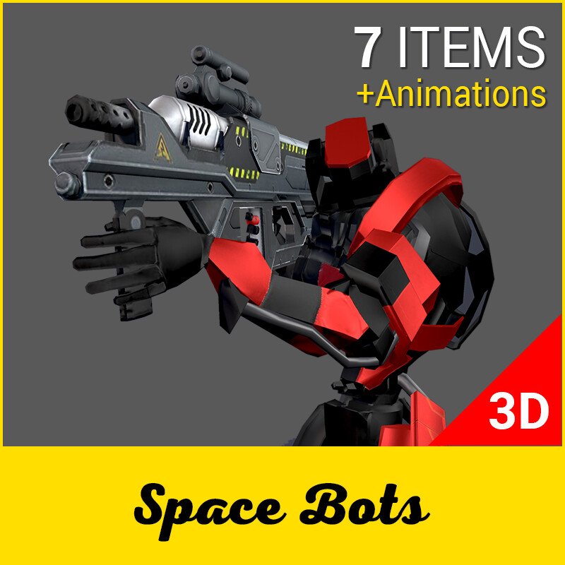 ArtStation - Space Bots