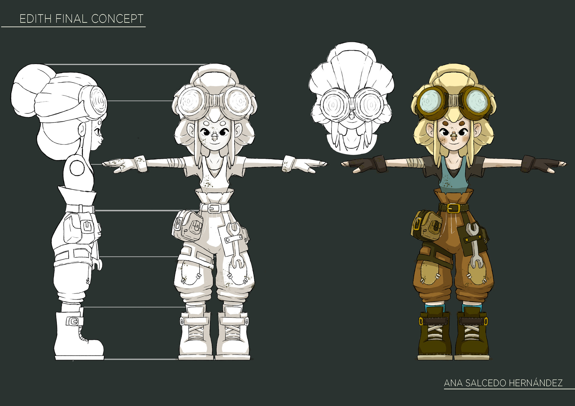 ArtStation - Edith Concepts - Échame un cable