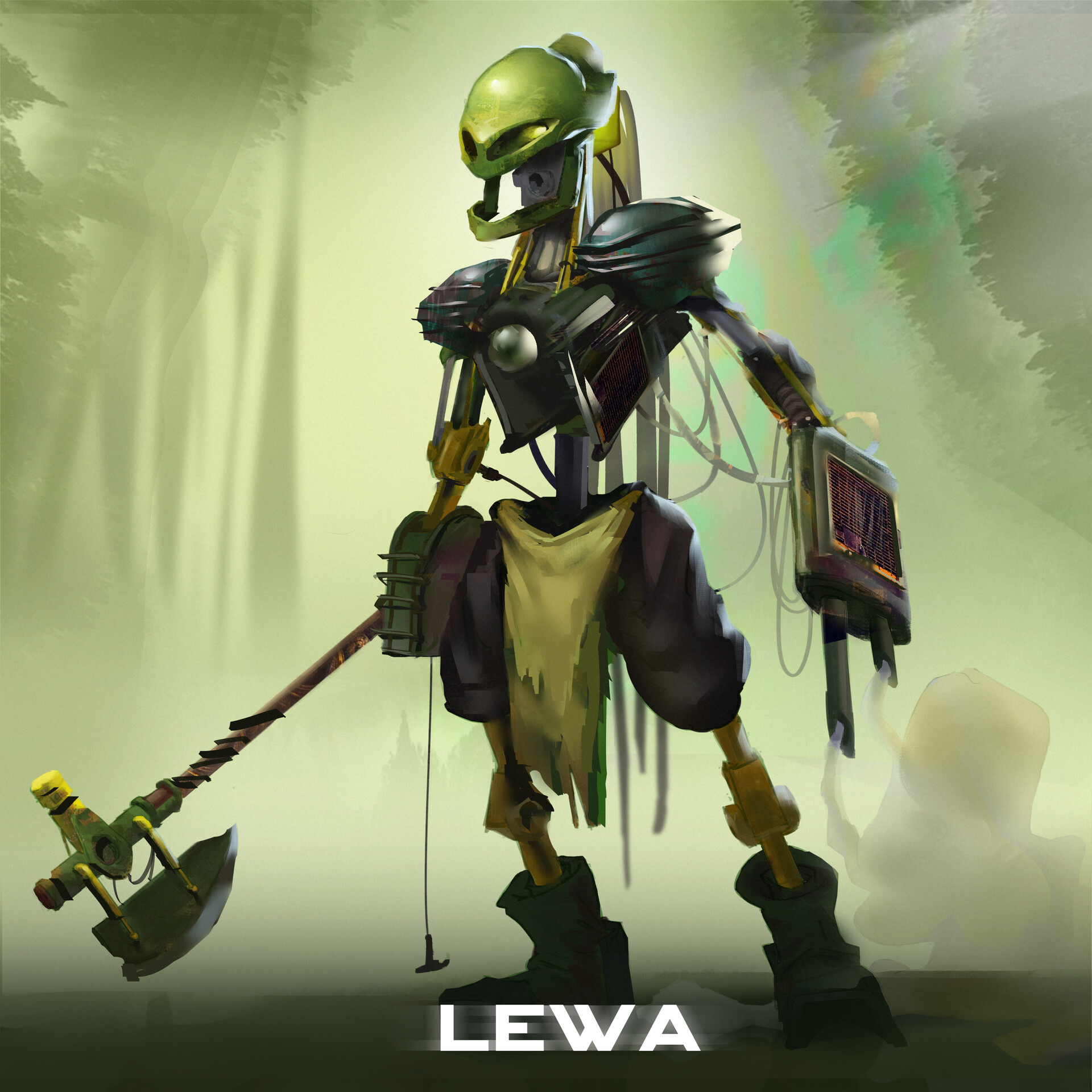 ArtStation - Bionicle Lewa fan redesign