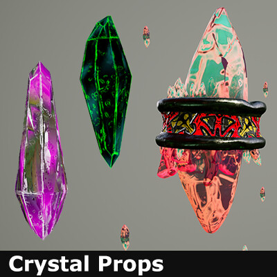 ArtStation - Crystal Props