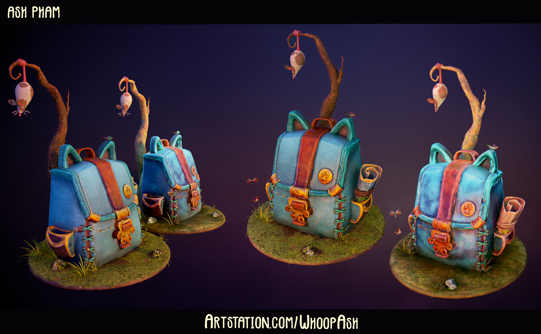 ArtStation - Cat Backpack