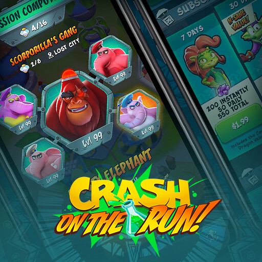 ArtStation - Crash Bandicoot: On the Run!