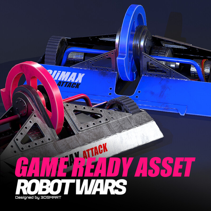 ArtStation - Robot Wars: Aftershock