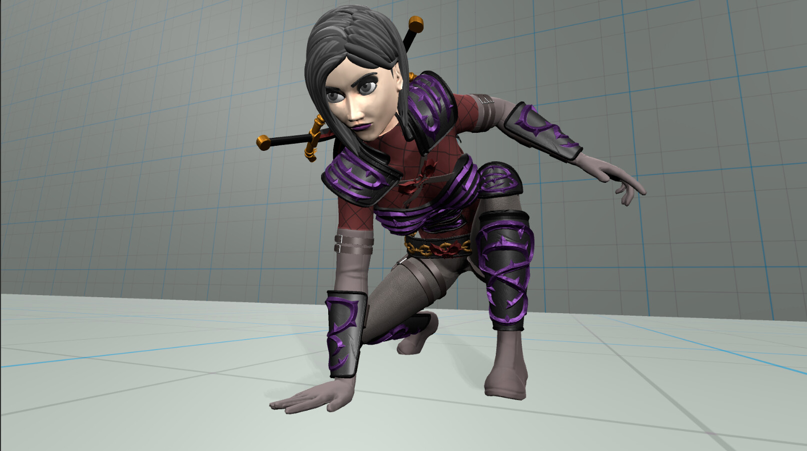 ArtStation - Dual sword killer