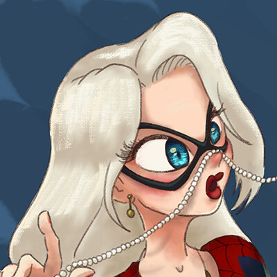 ArtStation - J. Scott Campbell's DTIYS - Black Cat ASM 607