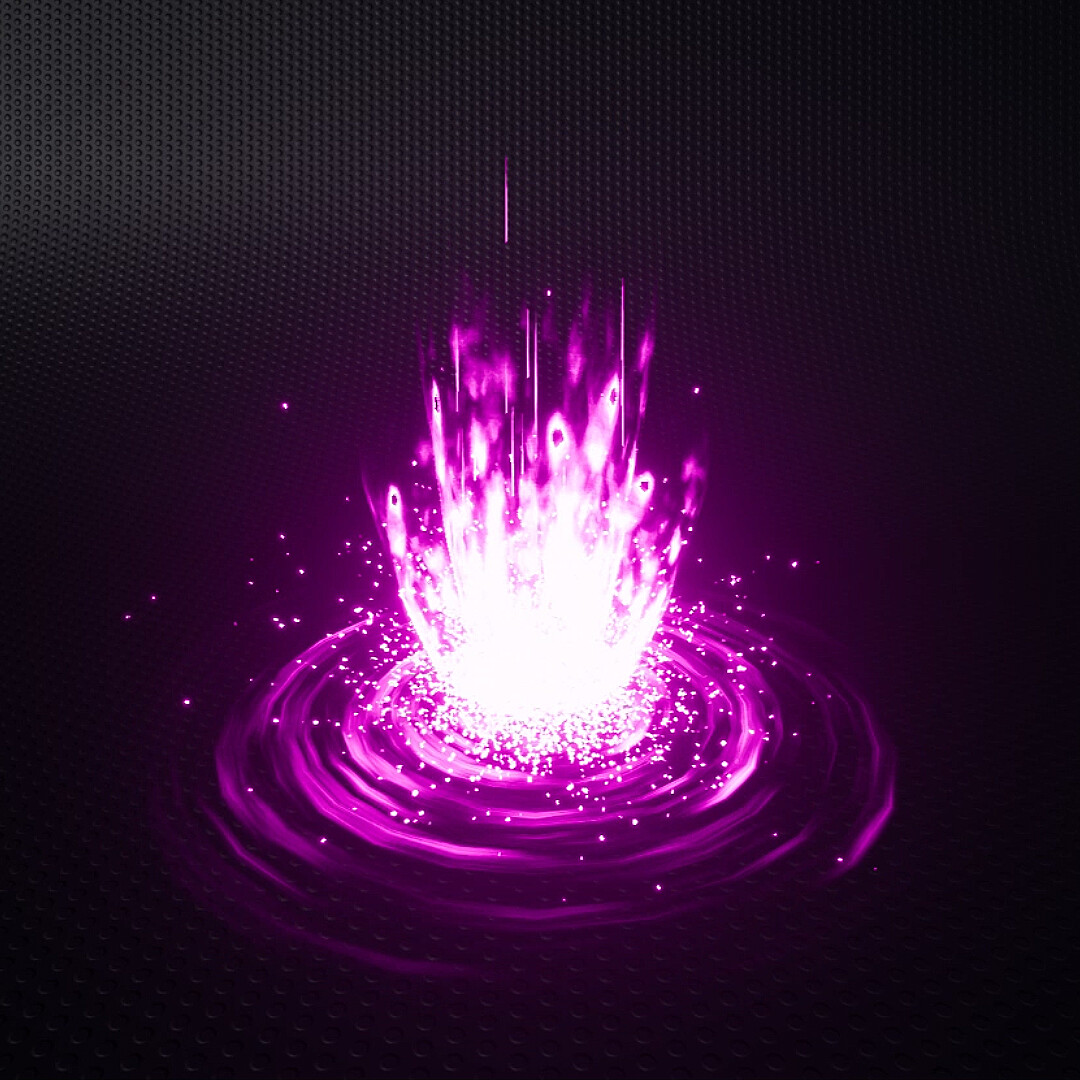 ArtStation - Magic Fire. Unreal Engine effect (Niagara).