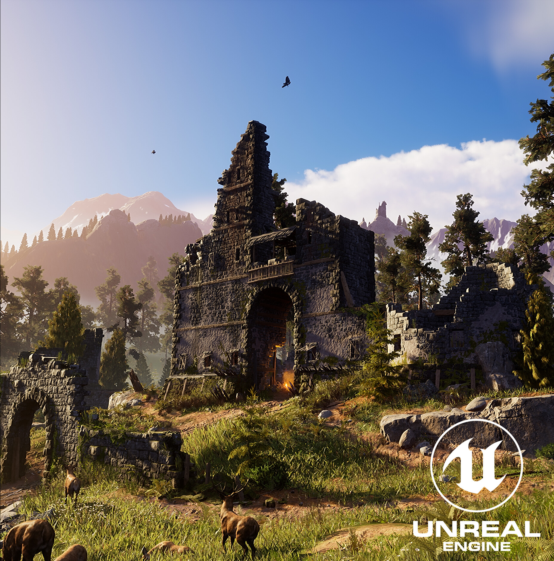 ArtStation - Forest River (UE4)