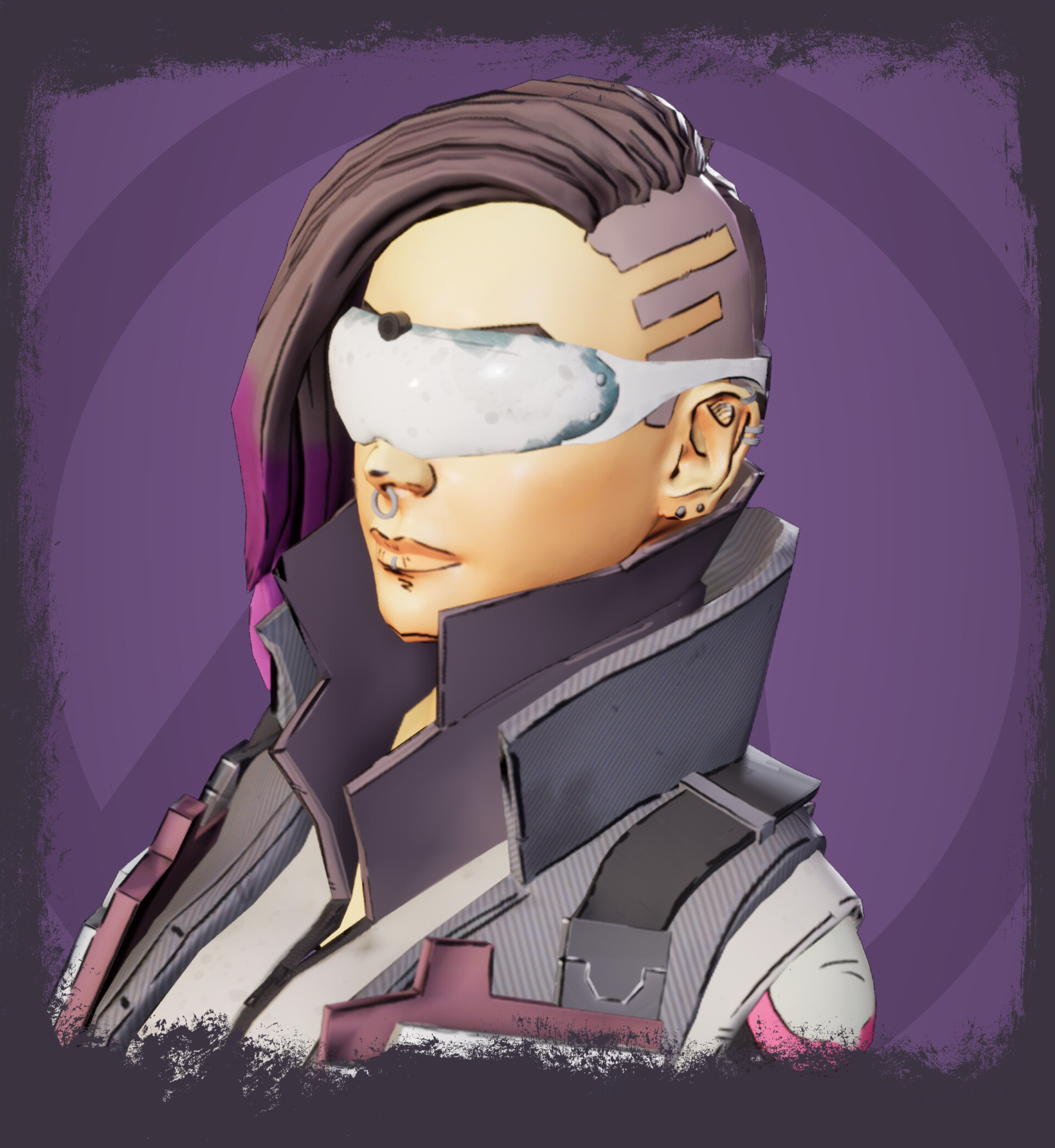 ArtStation - Borderlands-Inspired Character