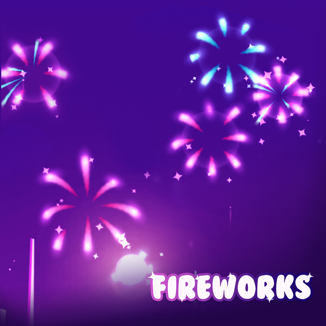 ArtStation - VFX - Fireworks