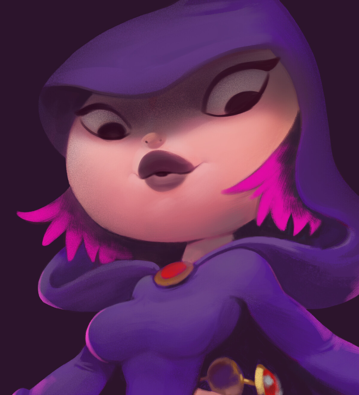 ArtStation - Raven Fanart