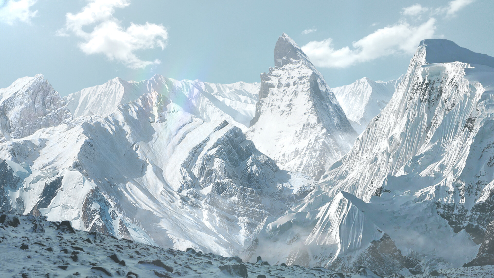 ArtStation - Mountain Range