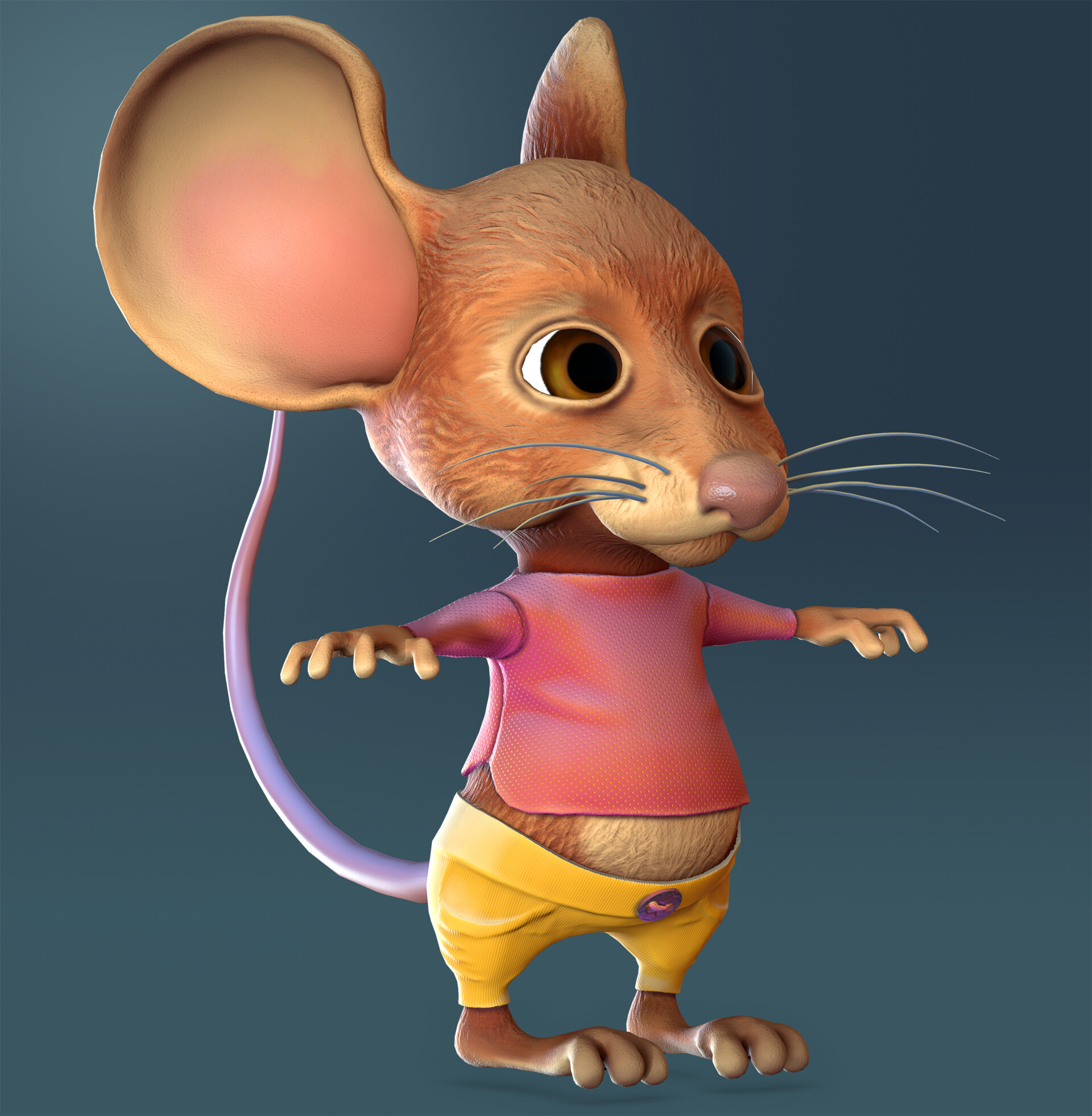 ArtStation - Mouse 3d character