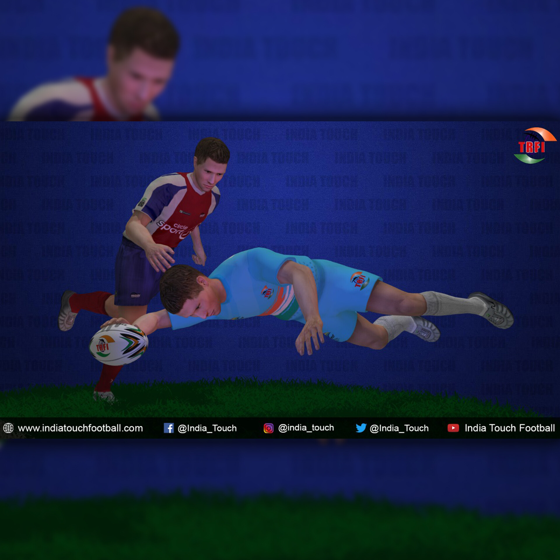 ArtStation - Touch Football Dive 3D Turnaround