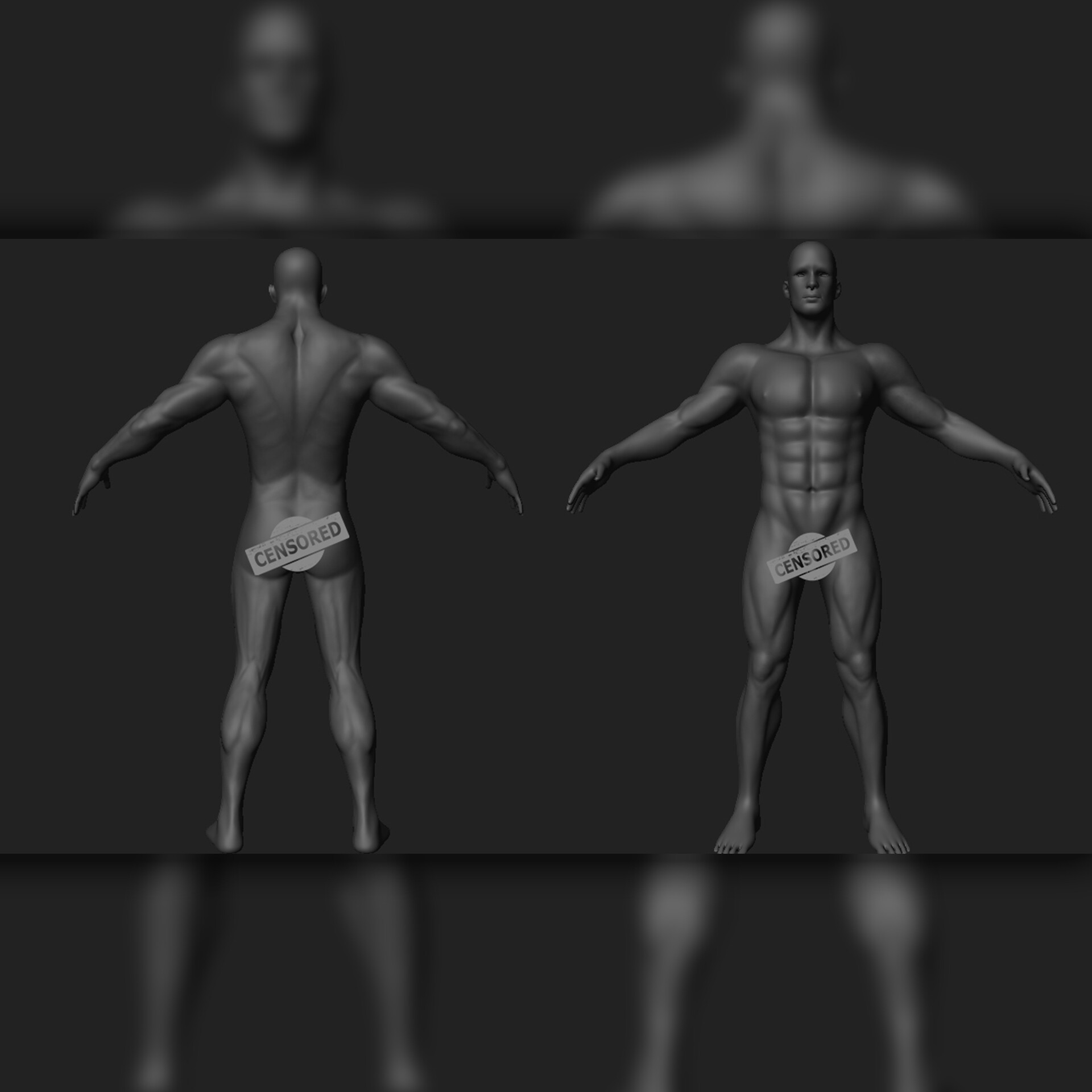 ArtStation - Human Basic Sculpt