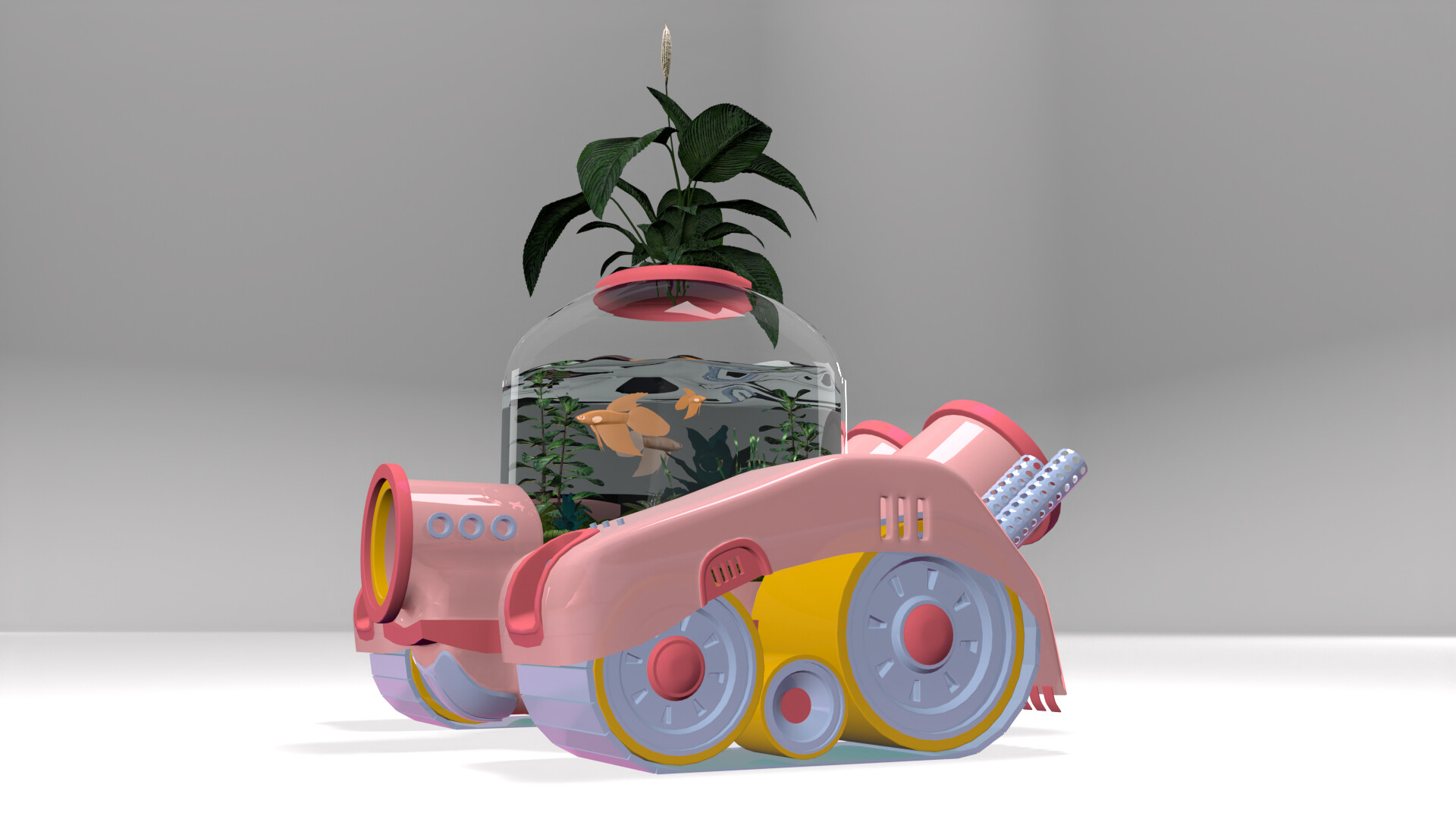 ArtStation - Fish Tank