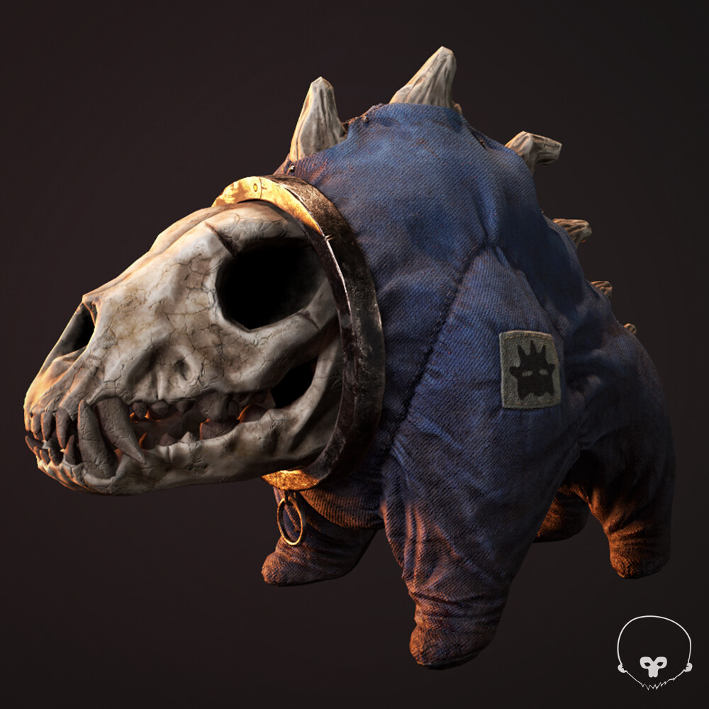 ArtStation - Skull Dog