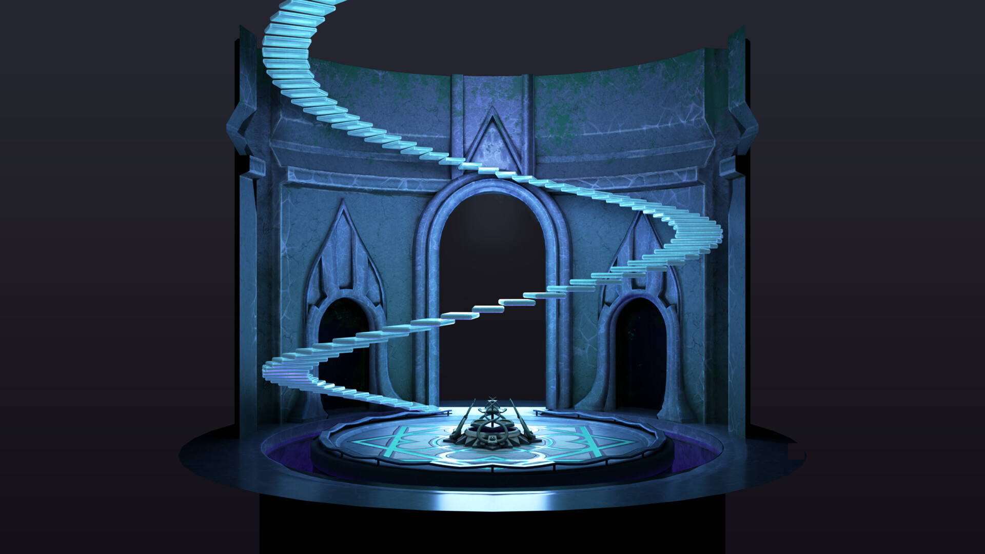 ArtStation - Underwater Dungeon