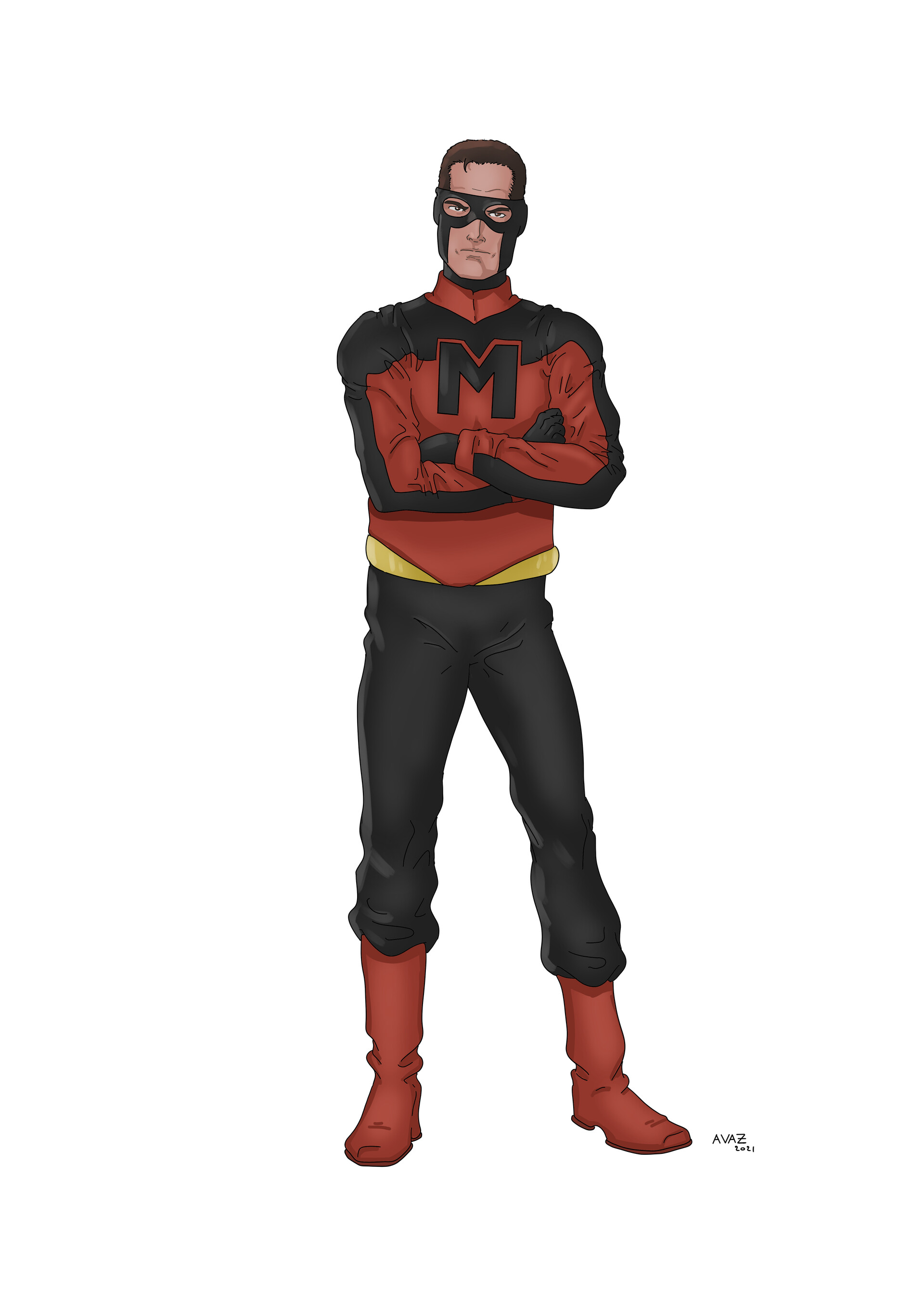 ArtStation - Masked Marvel