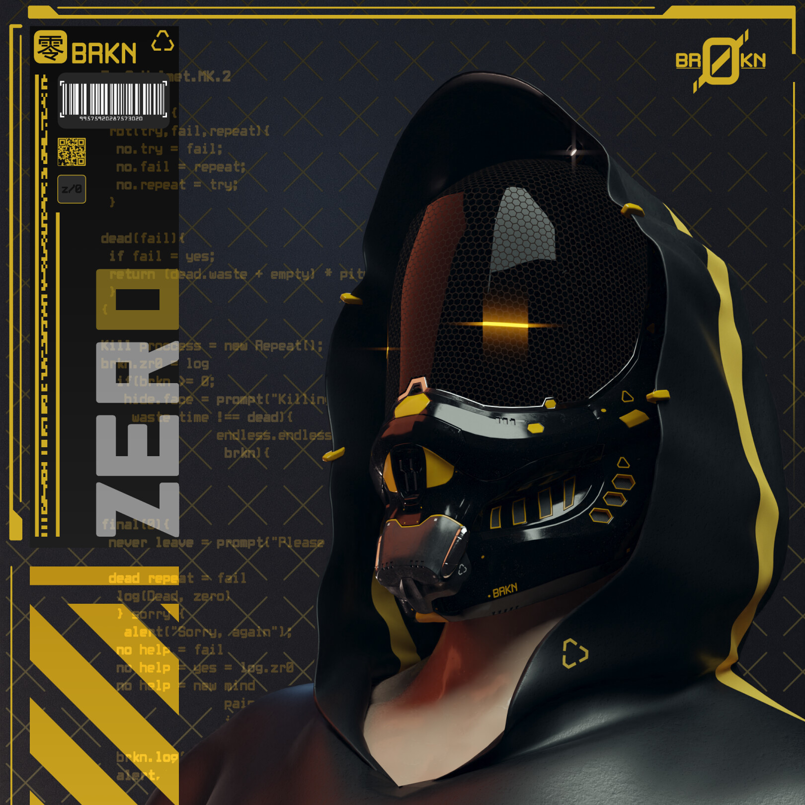ArtStation - Sci-Fi Helmet (Codename: Zer0)