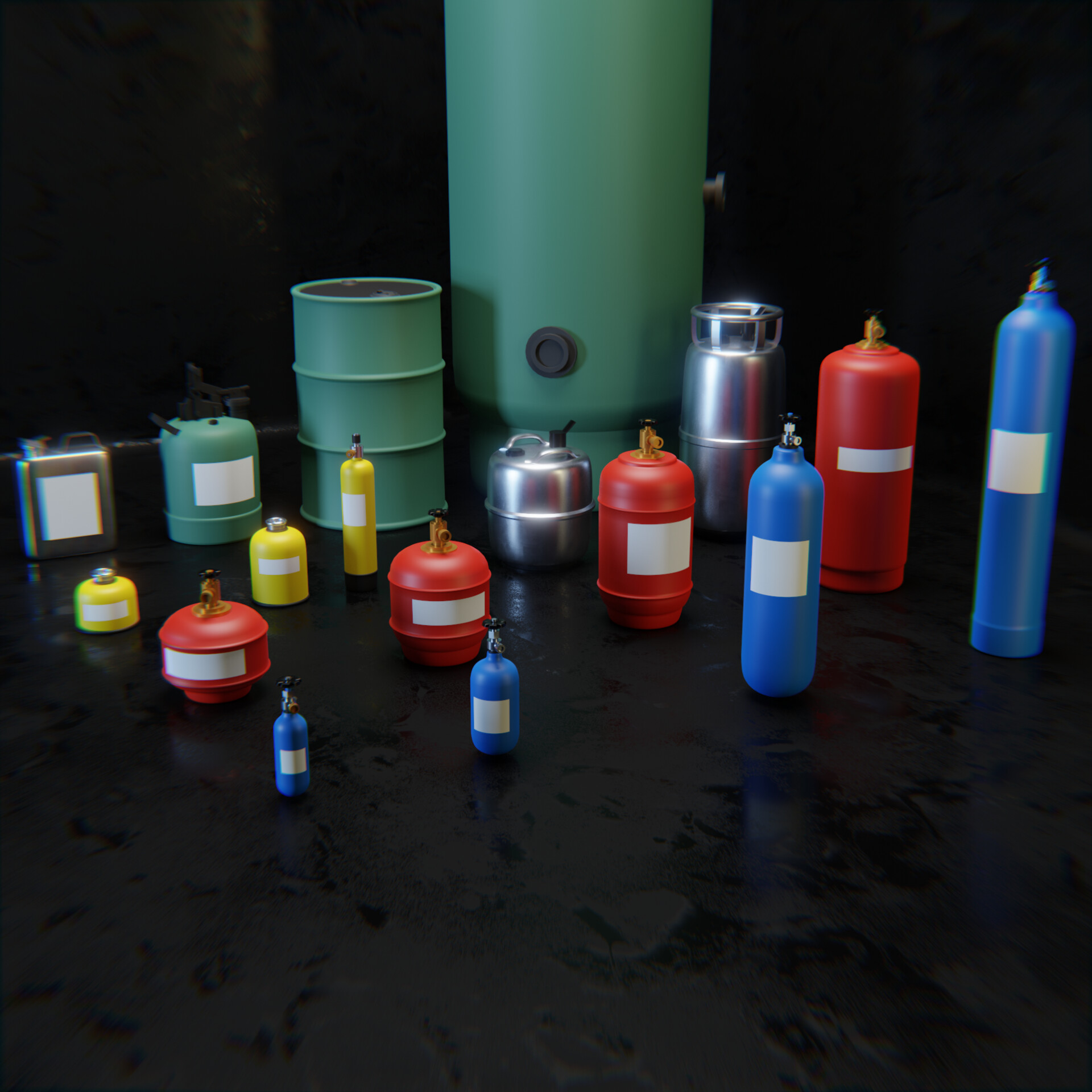 ArtStation - Props kit Gas bag