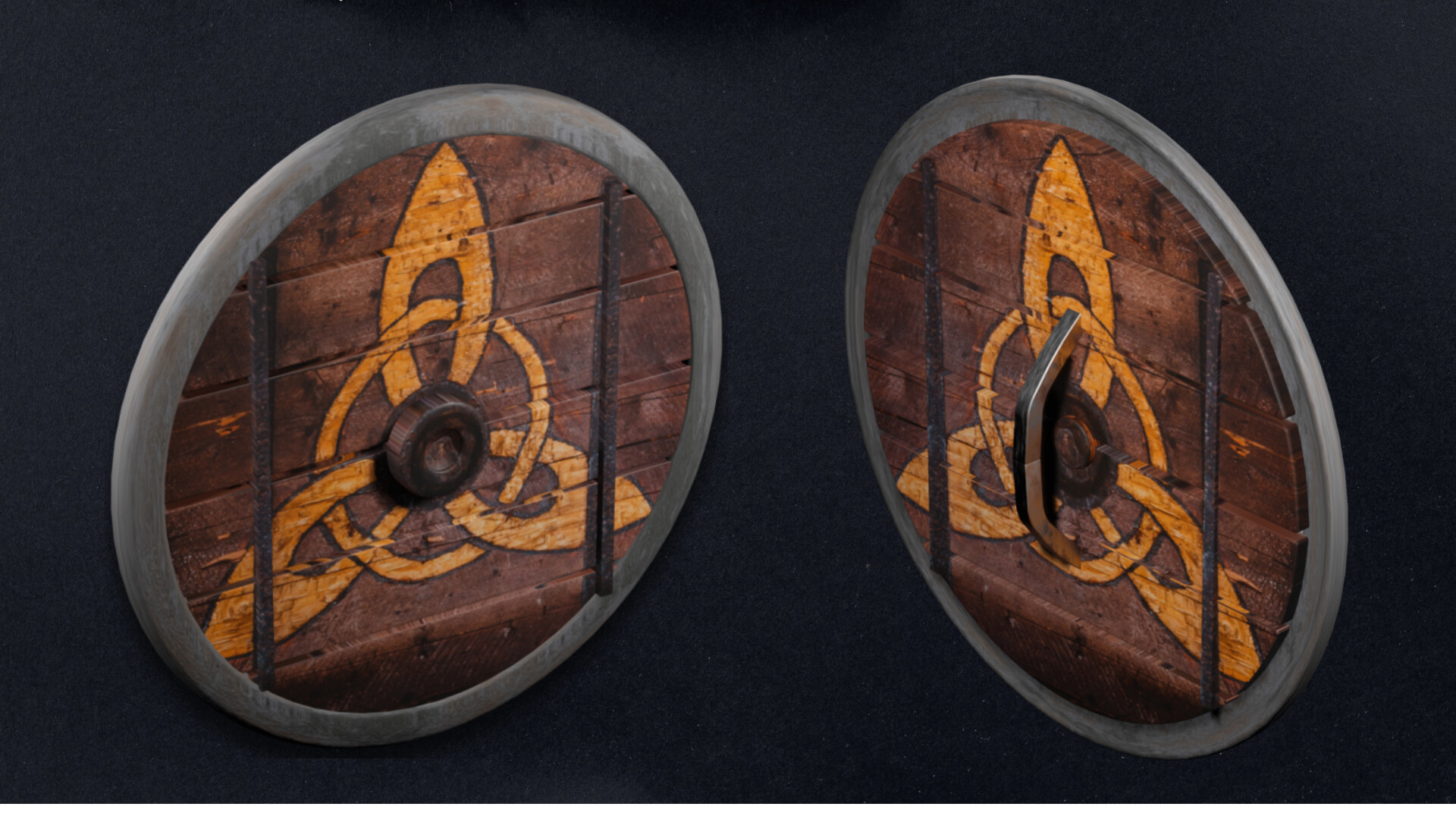 ArtStation - Shield - model and texturing