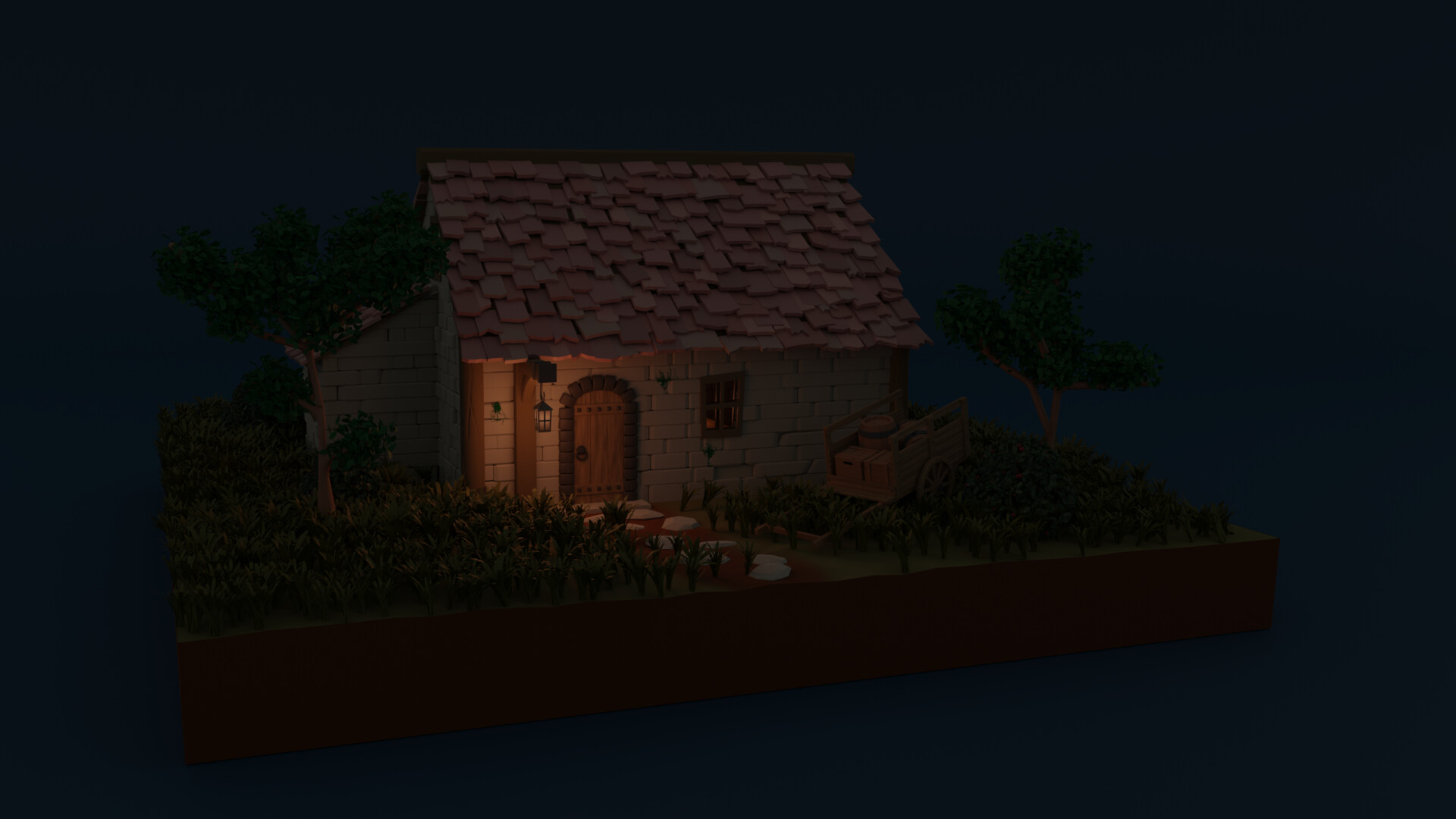 ArtStation - Stone house