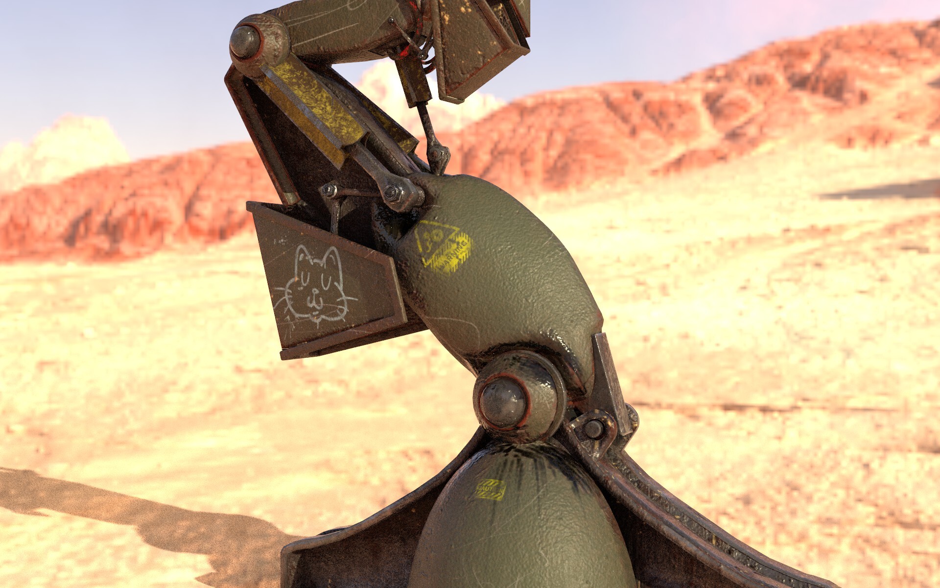 ArtStation - Mecha Walker Military Vehicle