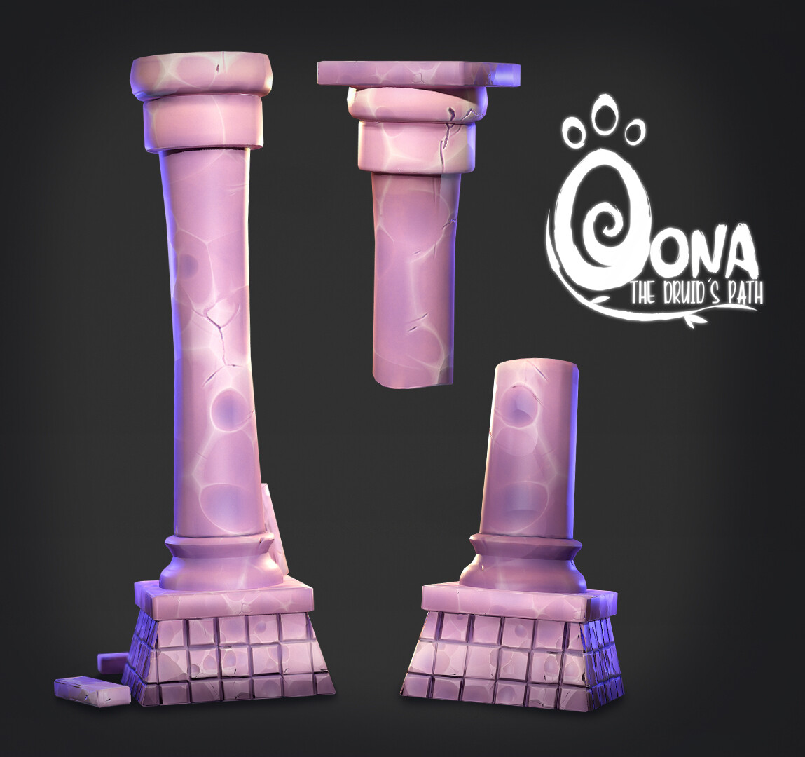 ArtStation - Pink-Marble Tiling Materials & Props