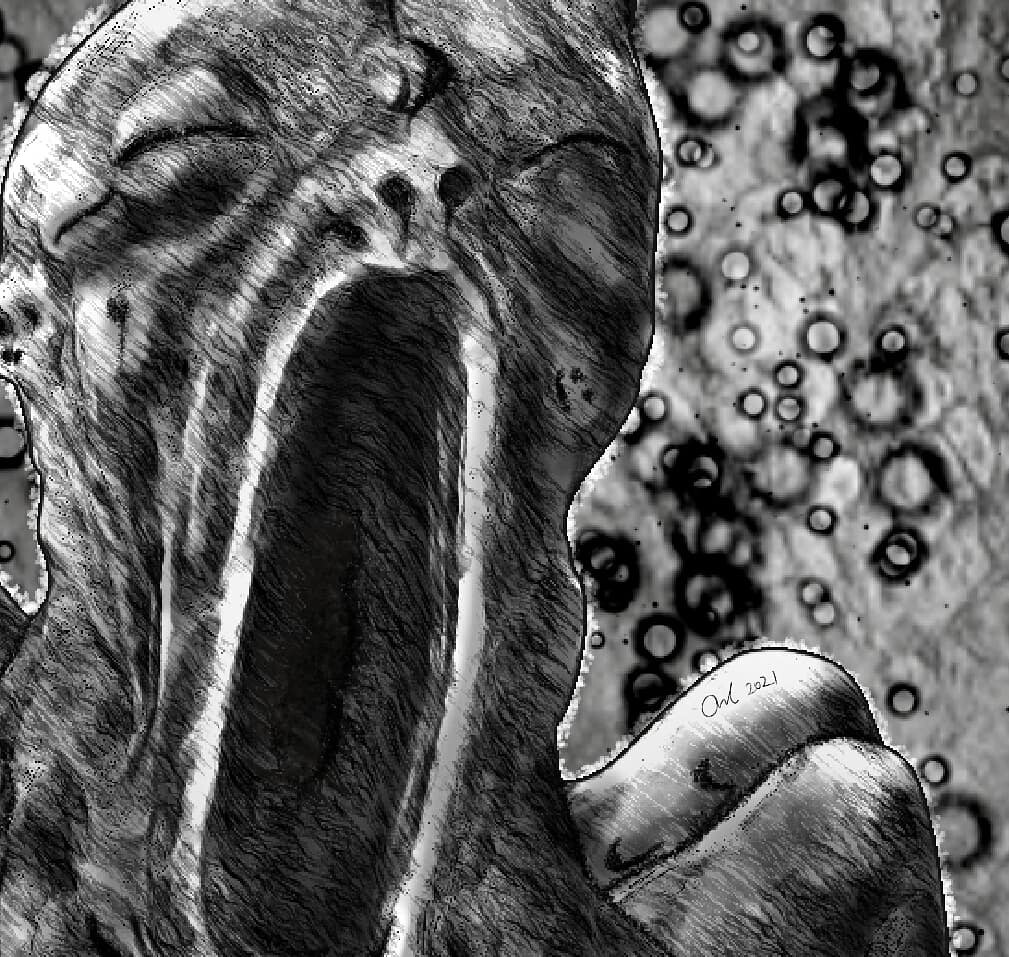 ArtStation - Resident evil village Fetus monster