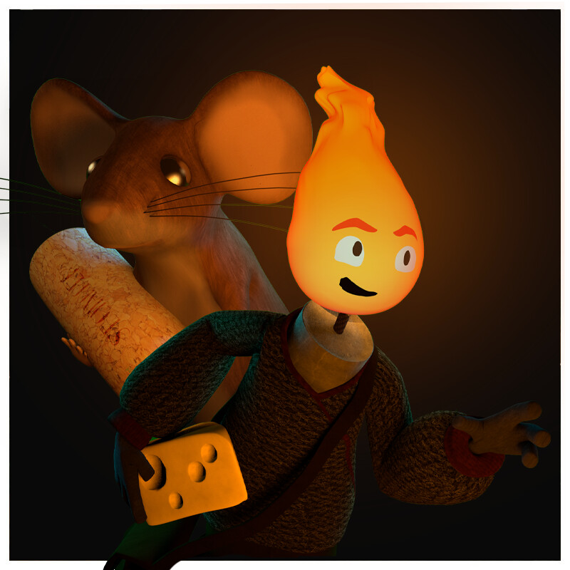 ArtStation - Candle Wick - ANIMATION