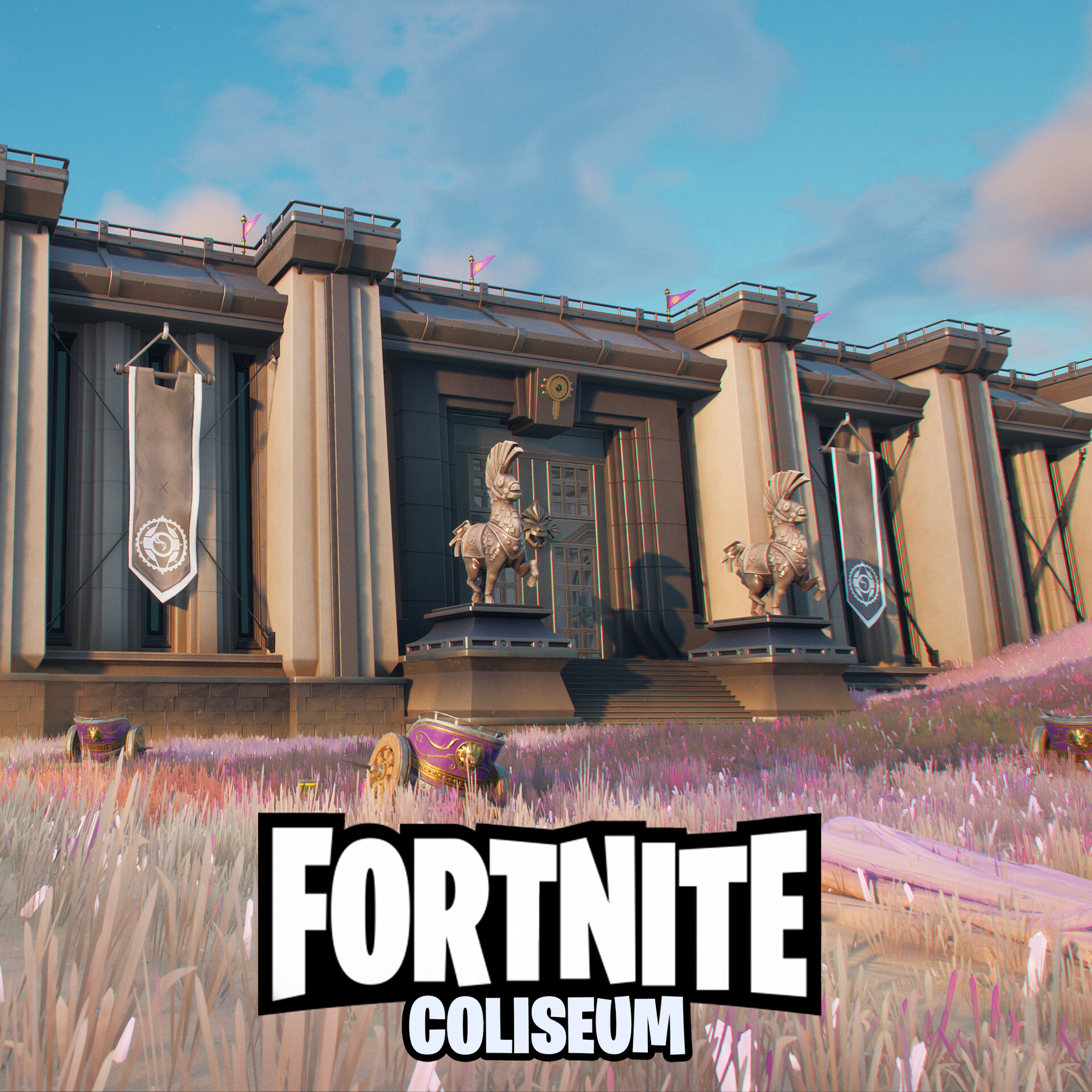 ArtStation - Fortnite - Chapter 2 Season 5 - Coliseum