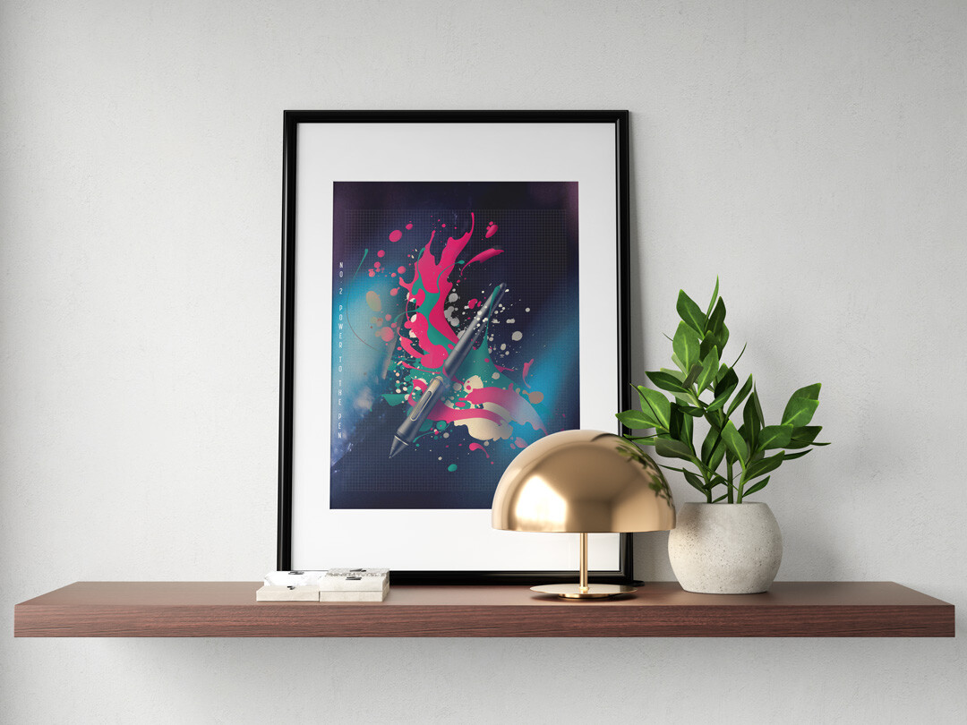 ArtStation - Power to The Pen - Creative Process