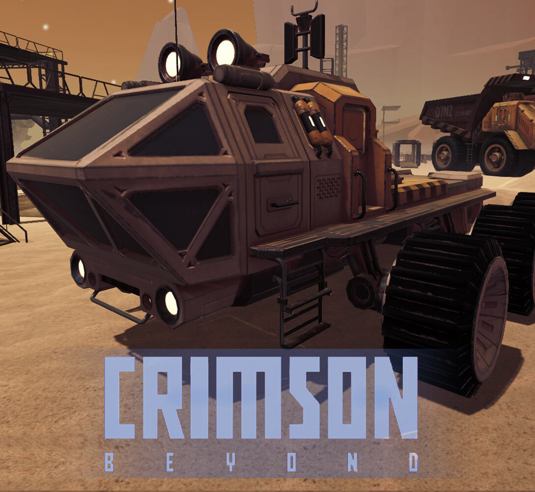 ArtStation - Rover for game "CRIMSON BEYOND"