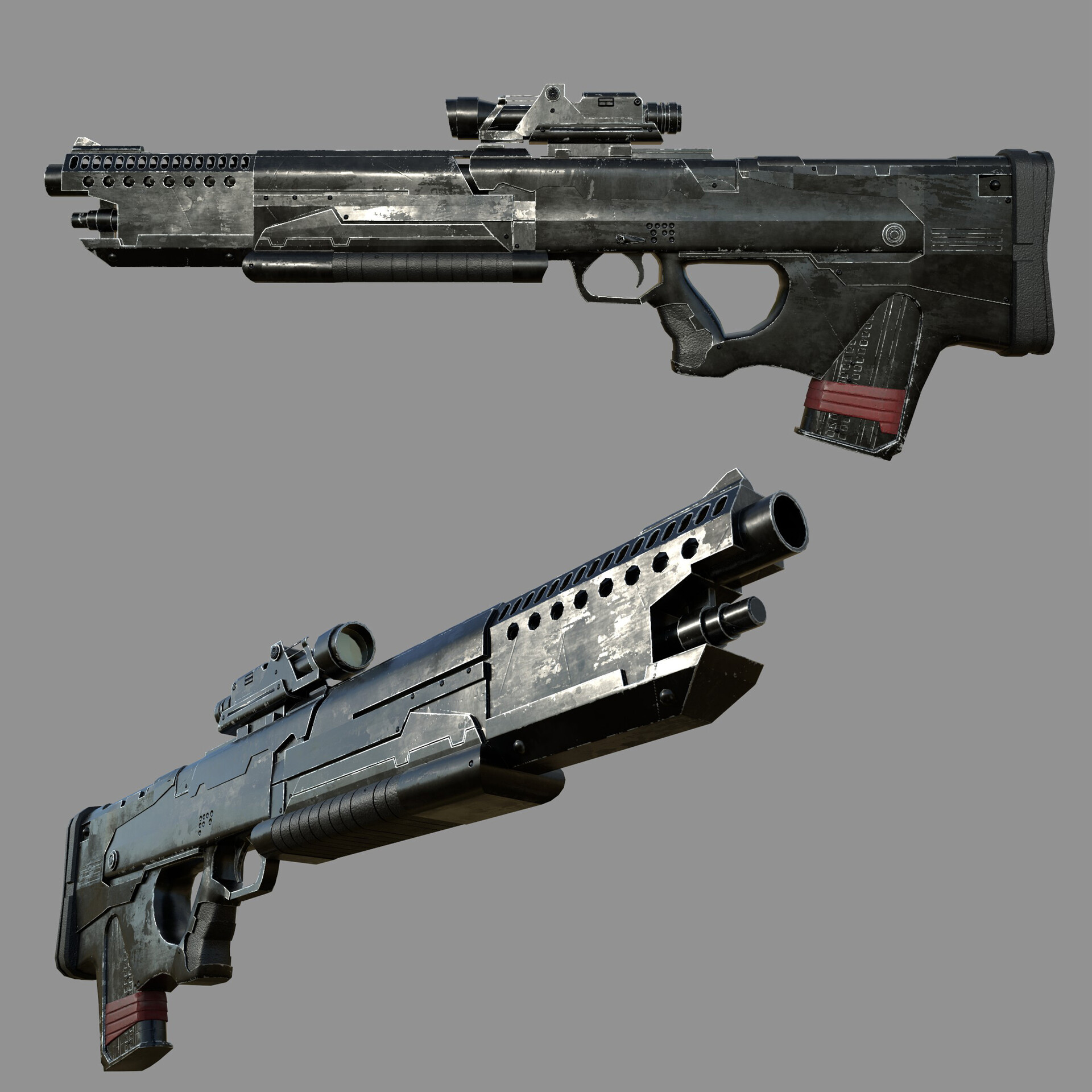 ArtStation - Gaming Gun