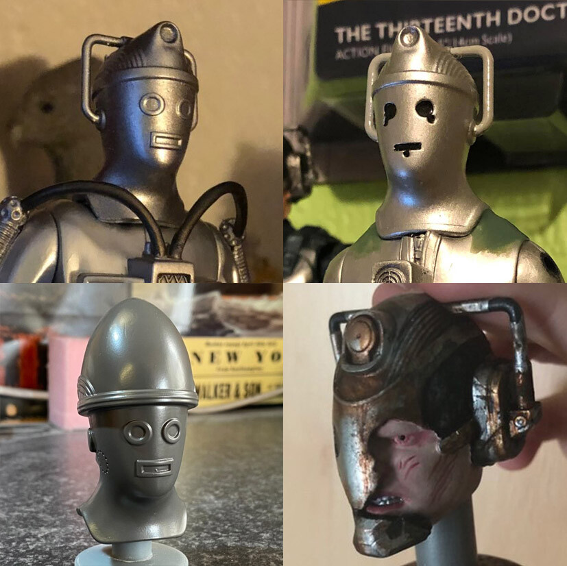 ArtStation - Doctor Who Monster Heads (Part 2)
