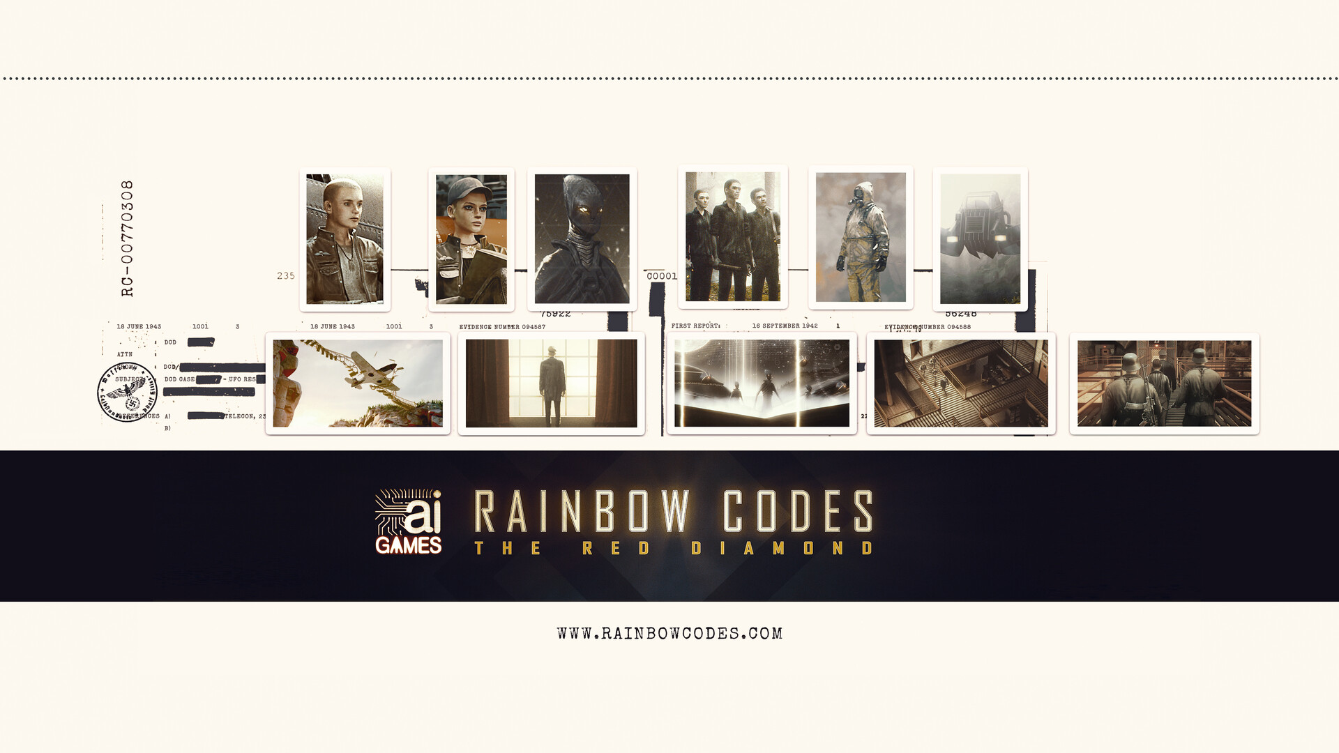 ArtStation - Rainbow Codes: The Red Diamond - an early sneak peek