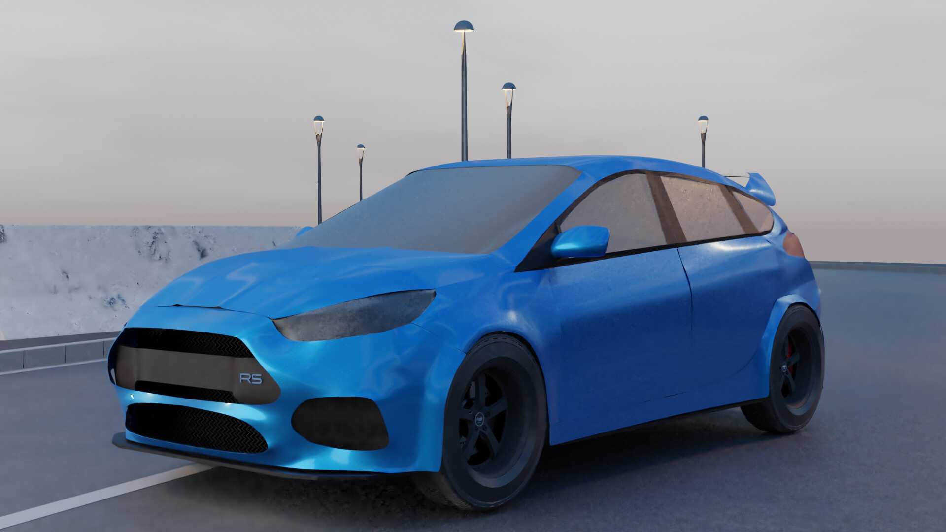 ArtStation - Ford Focus RS, Christian Utzeri