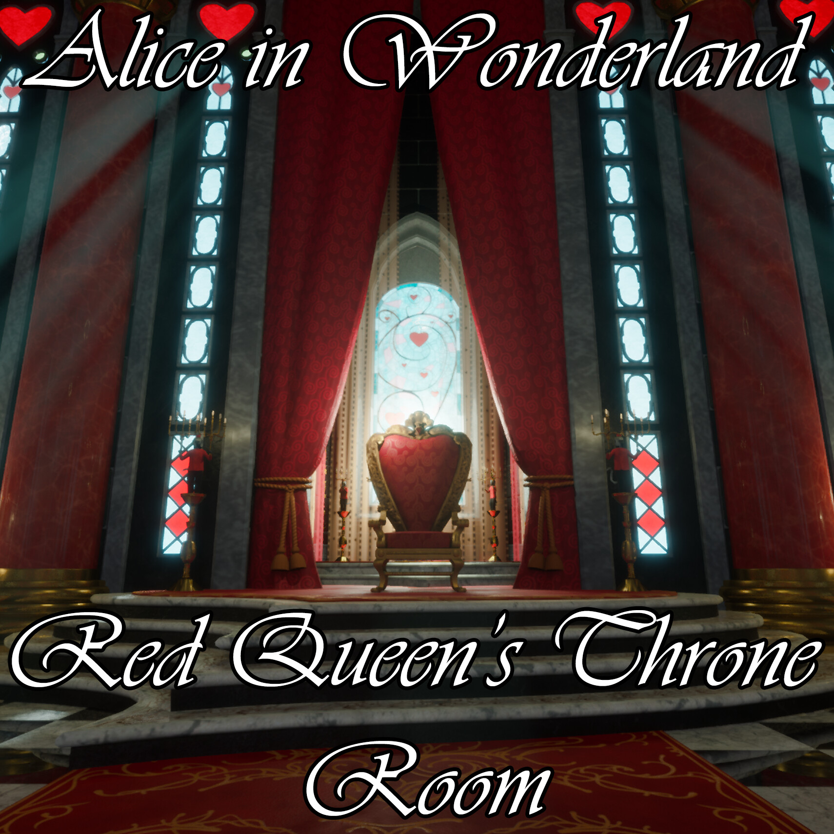 Alice In Wonderland Room Of Doors