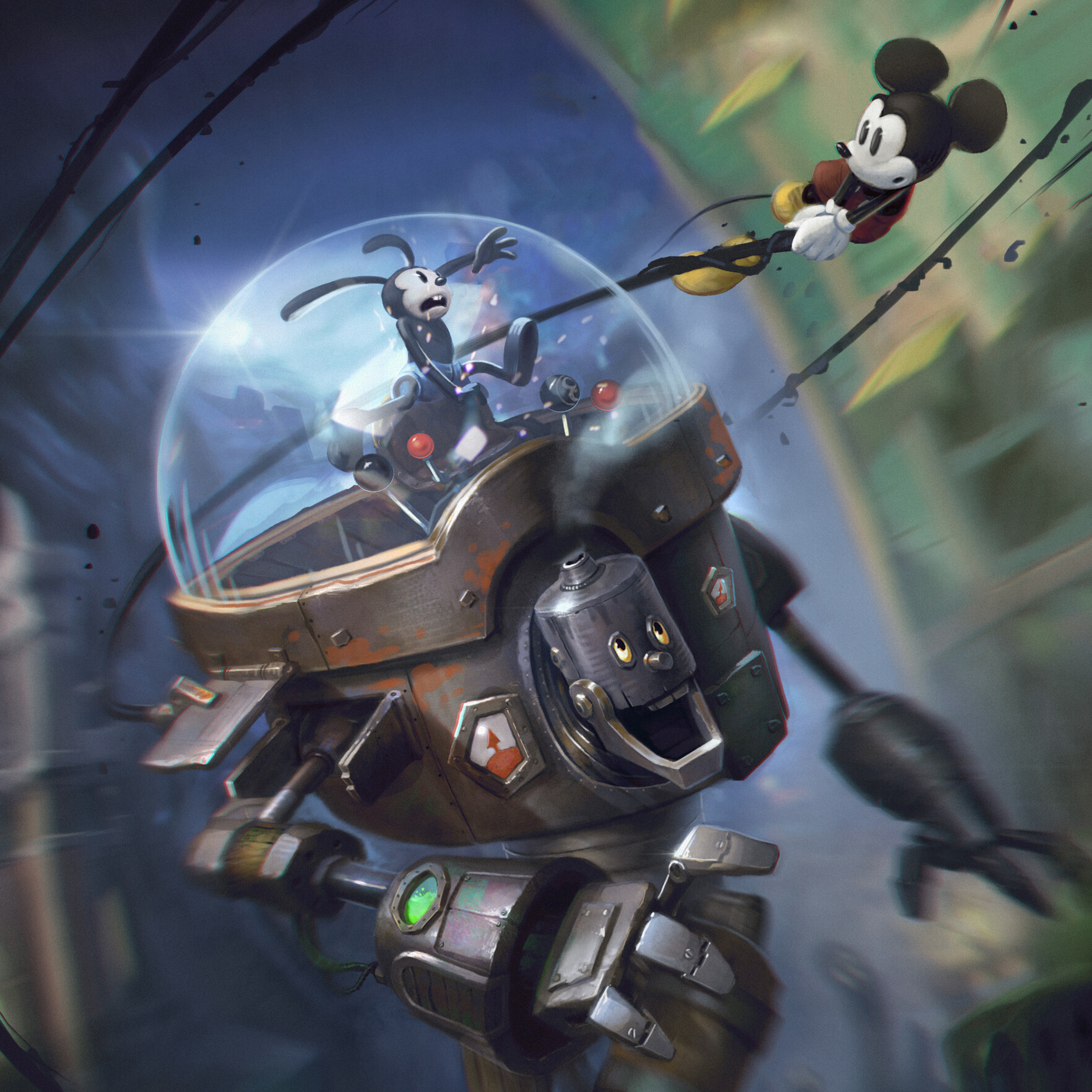 ArtStation - Steambot Mickey