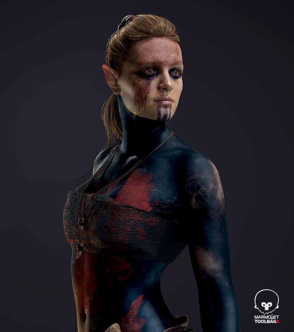 ArtStation - Barbarian Elf (Realtime)