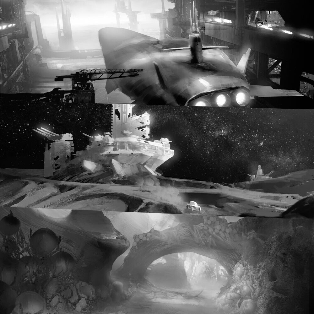 ArtStation - Photobash practice