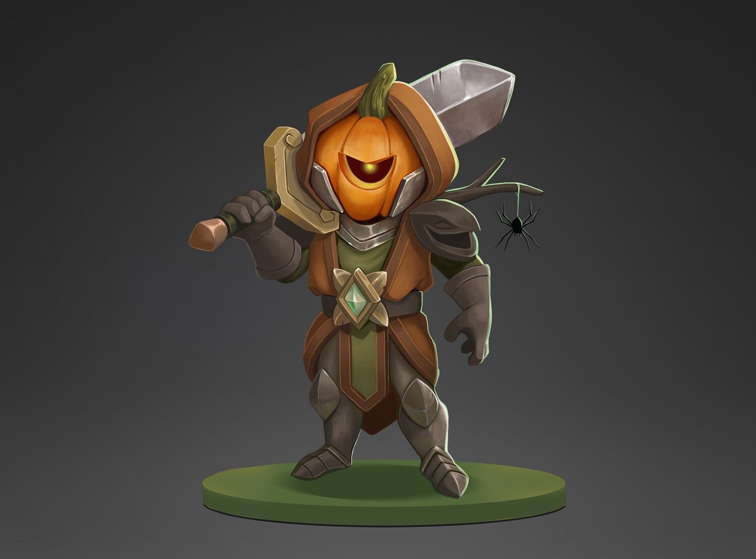 ArtStation - Knight of the Watermelon Kingdom