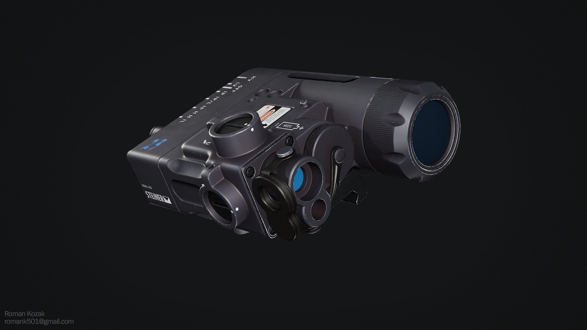 ArtStation - DBAL-D2 Aiming Laser (Game Model)