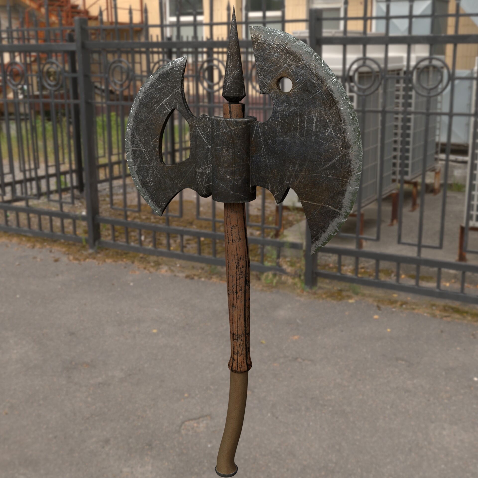 ArtStation - AXE MODEL TEXTURE