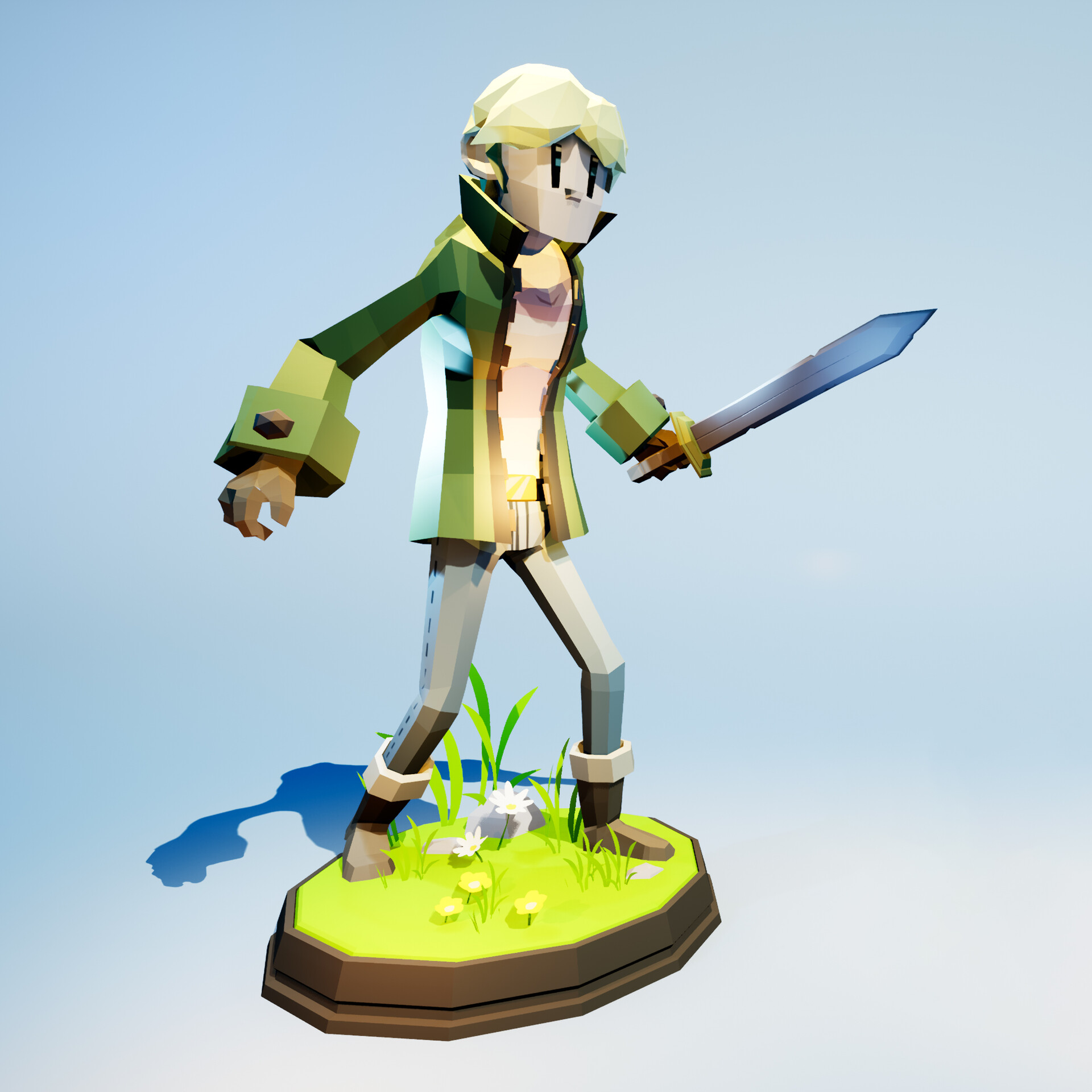 ArtStation - 3D Knight